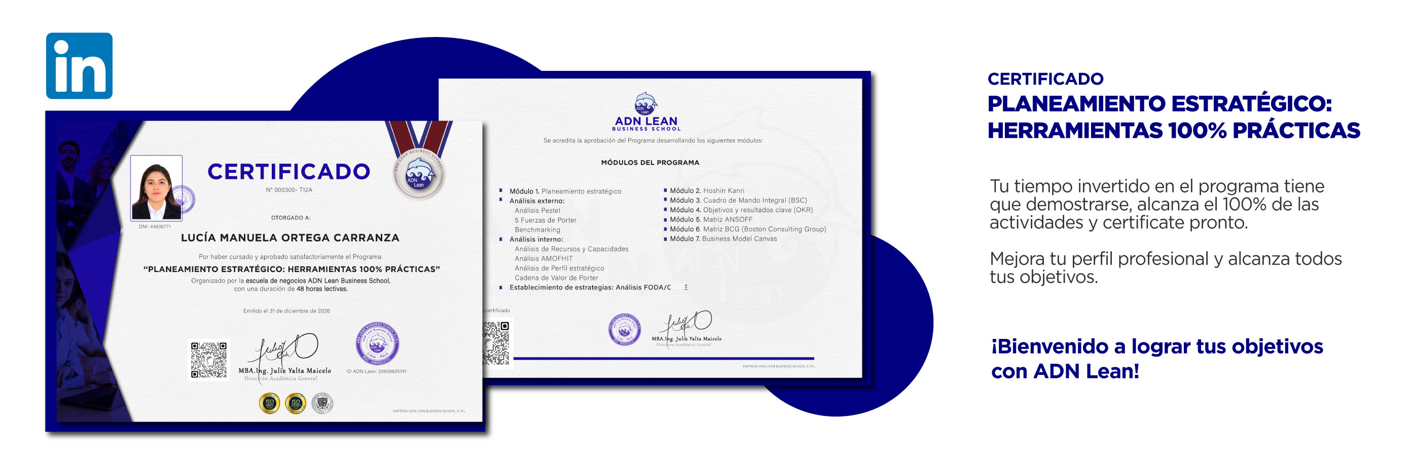 Planeamiento Estratégico: Herramientas 100% prácticas | Curso – ADN Lean